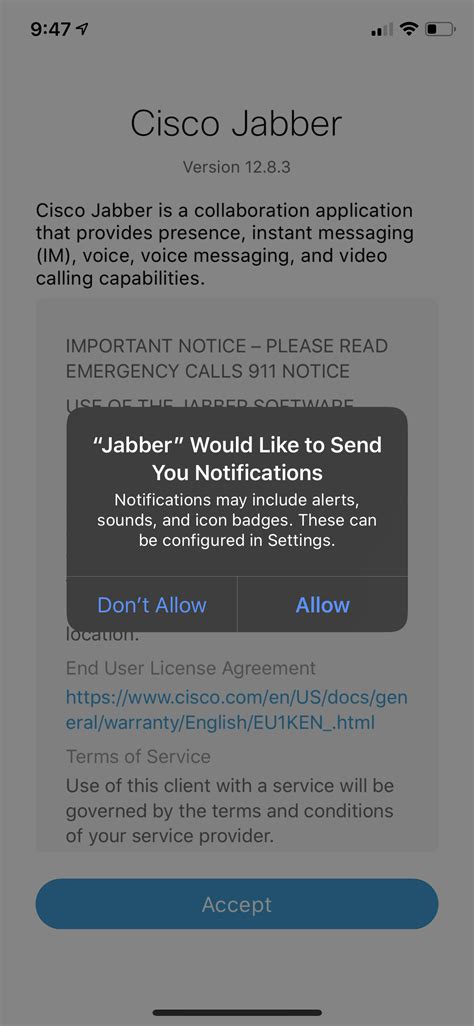 Install Jabber On An IOS Device University IT