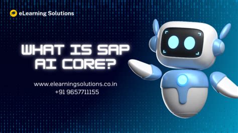 what is sap ai core elearning solutions