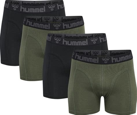 Hummel 4er Pack Enge Boxershorts 215796 Blackblack Ab 1980