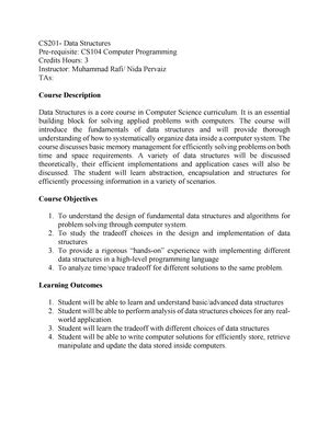 EDA Univariate Bivariate Analysis Data Structures And Algorithm Studocu
