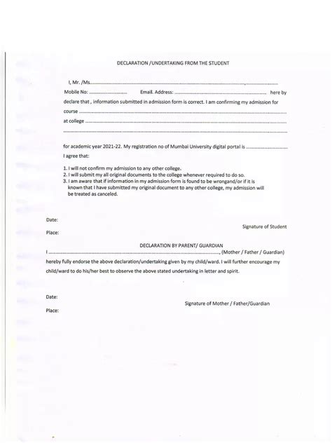 Undertaking Form Employee 1pdf