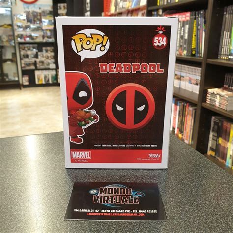 Funko Pop 534 Deadpool Supper Hero Mondo Virtuale
