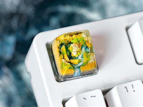 Fall Wonderland Keycap Landscape Keycap Artisan Keycap Keycap For Mx