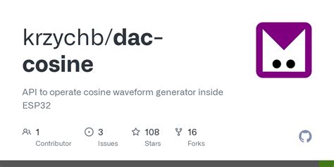 Github Krzychbdac Cosine Api To Operate Cosine Waveform Generator Inside Esp32