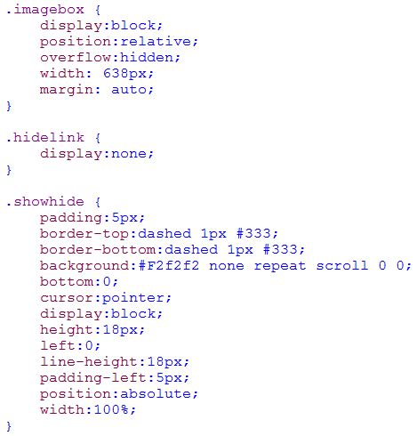 Cara Membuat Gambar Hide Dan Show Menggunakan JQuery Dan CSS