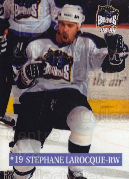 Center Ice Collectibles Stephane Larocque Hockey Cards