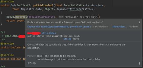 Structurally Replace With Static Import Ides Support Intellij Platform Jetbrains
