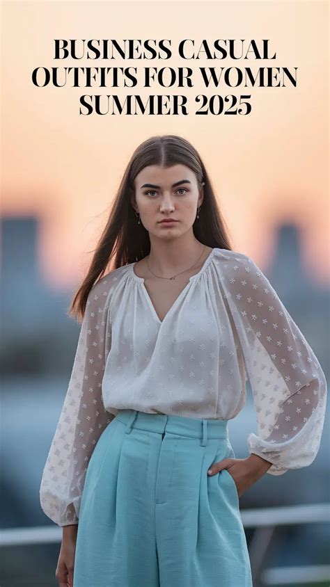 20 Business Casual Outfits For Women Summer 2025 Chic Work Attire Ideas