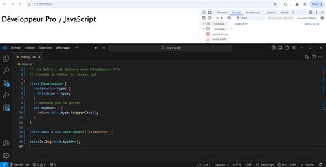 Les Getters Et Setters En Javascript