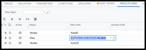 How To Display Notes Formatted Properly In A Gi • Acumatica Generic