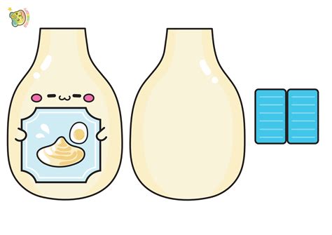 Mayo Squishy Template