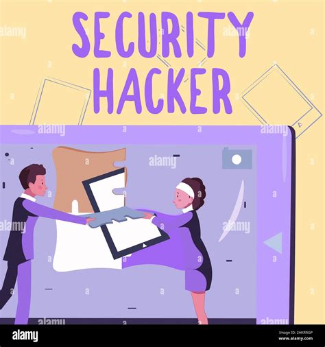 Handwriting Text Security Hacker Concept Meaning Someone Who Explores