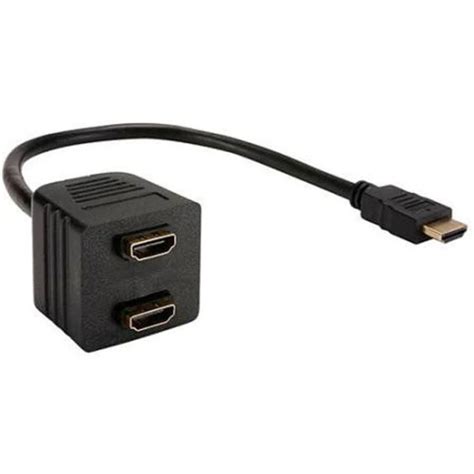 Hdmi Male To 2 Hdmi Female Passive Splitter 10inch Melody In Music