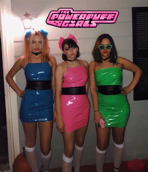 Powerpuff Girls Costume Powerpuff Girls Costume Trio Halloween