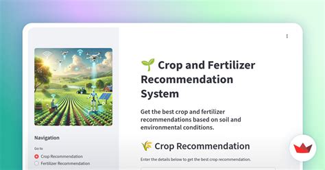 Github Samarth4023shell Internship 1 🌱 Crop And Fertilizer Recommendation System Using Machine
