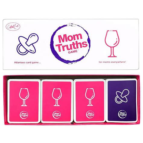 Mom Truths Party Game Only Raw And Uncensored Party Game For Moms Everywhere From Cat And Nat