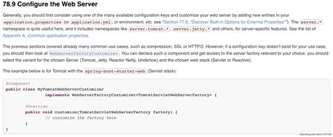 New Version Of Springboot 200 Embeds Tomcat Configuration Programmer Sought