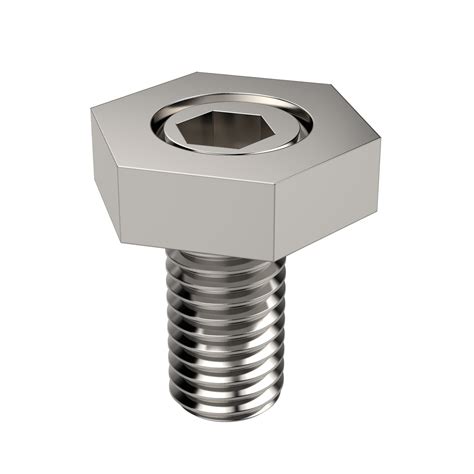 Eccentric Bolts With Clamp On A White Background Stock 55 Off