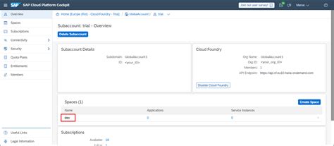 Create An SAP Cloud Platform ABAP Environment Trial User Issue 5679