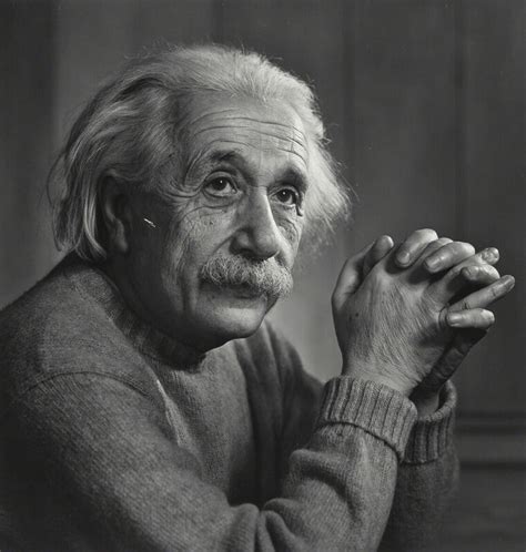 Yousuf Karsh Albert Einstein 1948 Artsy