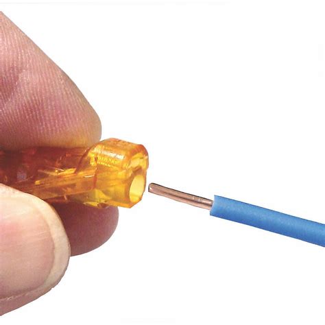 Electrical Wire Fasteners Electrician Is Making New Junction Box For