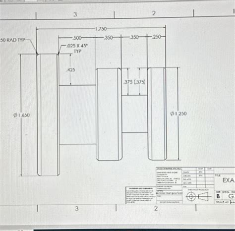 CNC Program For This Drawing Chegg
