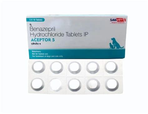Aceptor 5mg Tablets Vet 10s At ₹ 220strip Veterinary Formulations