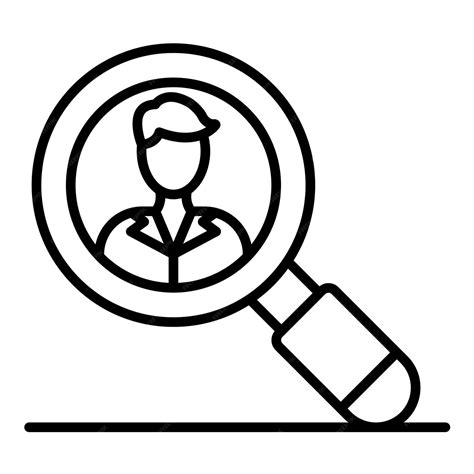 Premium Vector User Analysis Line Illustration