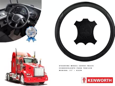 Funda Cubrevolante De Trailer Truck Piel Kenworth T800 2019 Meses Sin