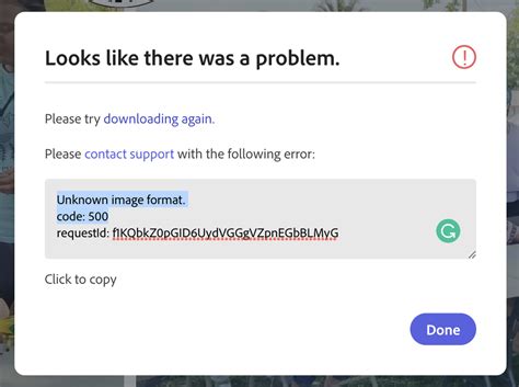 Unable To Download Pdf Unknown Image Format Code Adobe Product