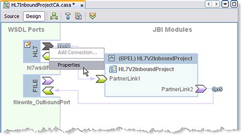Hl7 Binding Component Runtime Properties Oracle Java Caps Hl7 Binding