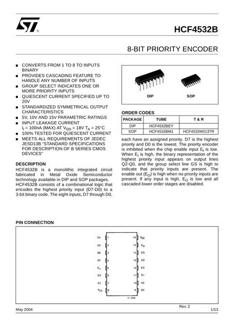 pdf 8 bit priority encoder jaromír buček … · may 2004 1 13