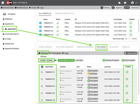 Bitlocker Client Settings Enable Disable Rmmmax