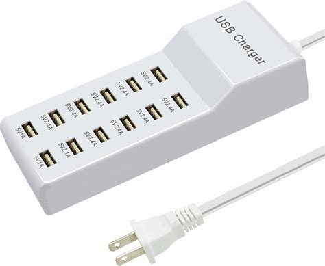 Gadget Grove Usb Charging Station With 12 Port Power Strip Fast