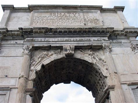 Arch Of Titus Inscription