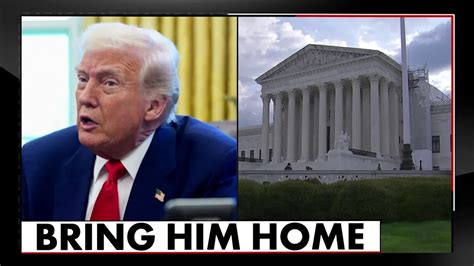 Breaking Supreme Court Unanimously Rules Against Trump Orders Return