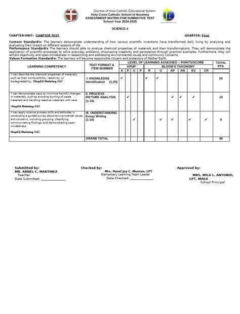 Matrix Science 4 Pdf
