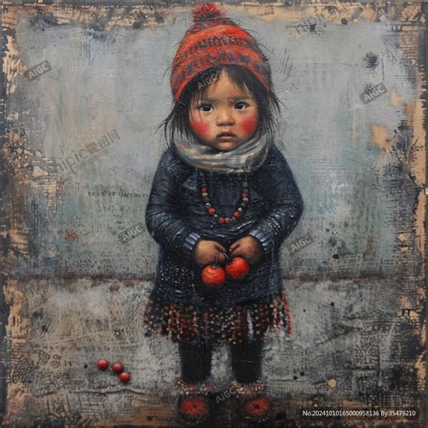 Ai创作图小女孩壁画 小朋友油画 油画小孩 娃娃无框画 装饰画儿童油画 糖葫芦油画 红衣小女孩 女孩装饰画 小女孩抱柿子 丝娃娃装饰画 丙烯画人物 儿童方面装饰画 卡通人物现代油画 无框画女孩