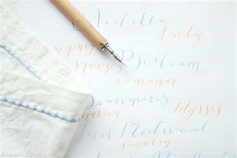 Modern Calligraphy Resources Creative Writing Blog