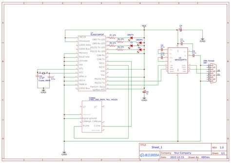 Obd2 Elm327 Example Oshwlab