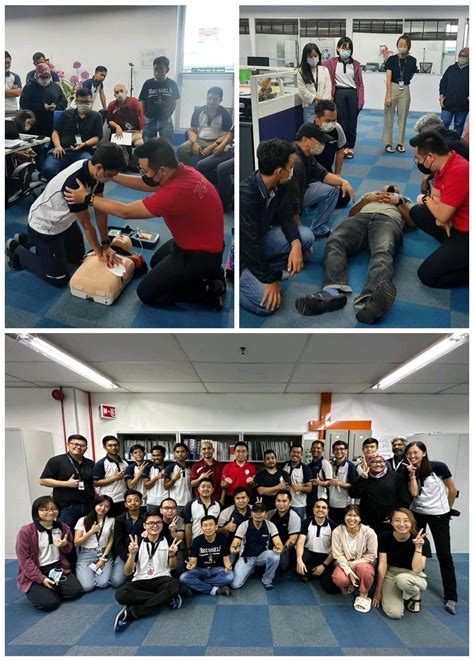 Chin Kuang Yong On Linkedin Firstaidtraining Safetysuccess Teamwork Emergencyresponse