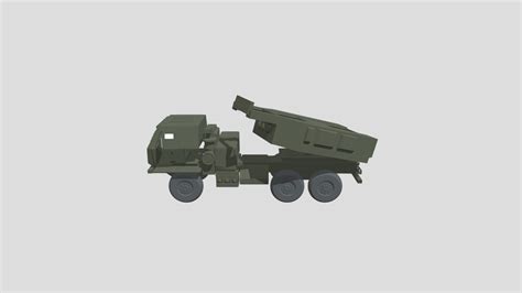 Himars M142 Lowpoly Download Free 3d Model By Patrush 6f390f6