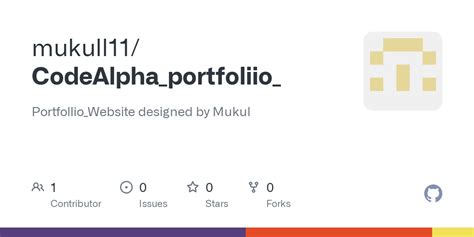 codealpha portfoliio portfolio at main · mukull11 codealpha