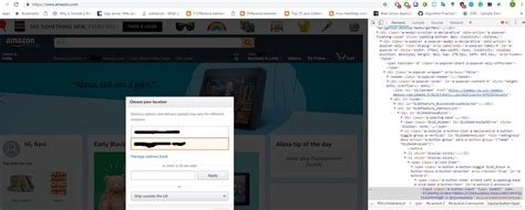 Selecting Address Value From Pop Up In Selenium Webdriver Stack Overflow
