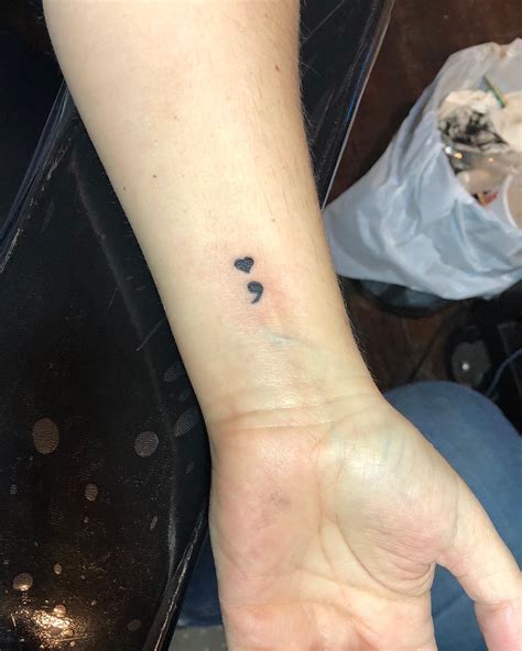 12 Semicolon Tattoo Ideas And Their Meanings