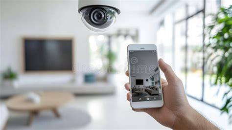 Surveillance Technology In Focus A Cctv Camera Capturing Security Monitoring Surroundings