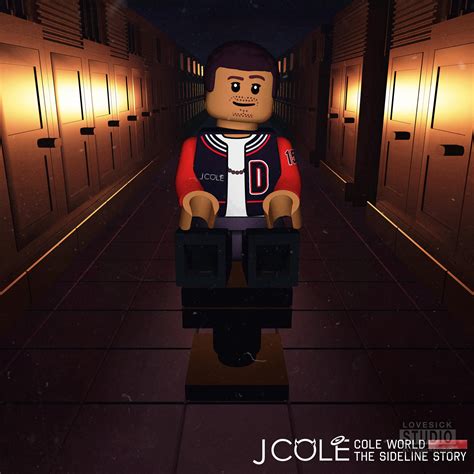J Cole Cole World The Sideline Story Lego Album Art Remake 🌎 Insta
