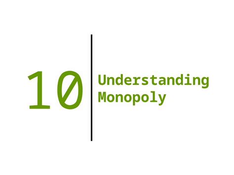 Ppt Understanding Monopoly 10 Natural Barriers To Entry Economies Of