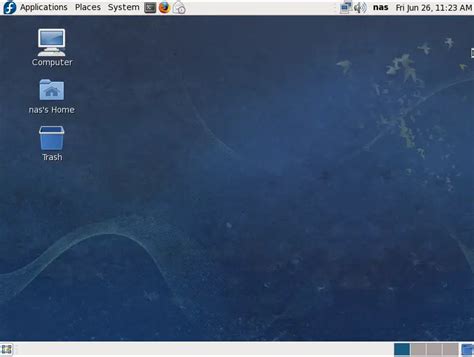 logging into the fedora gnome desktop techotopia