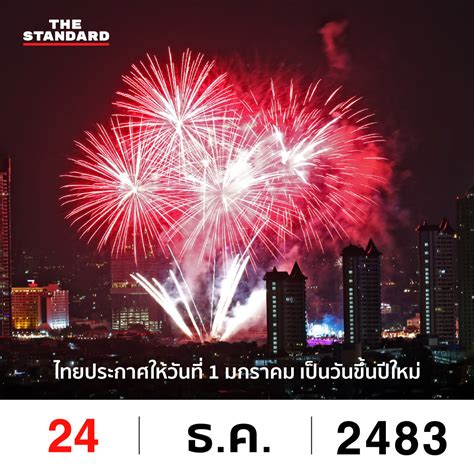 The Standard 24 ธันวาคม 2483 ไทยประกาศให้วันที่ 1 มกราคม Facebook
